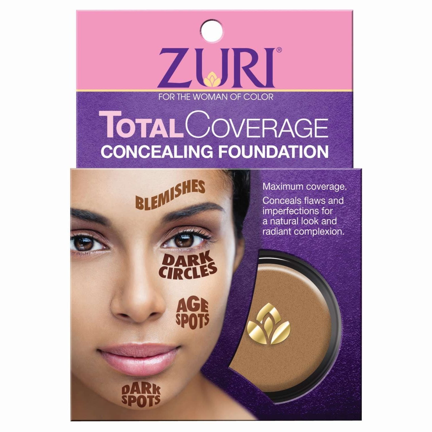 Zuri Total Coverage Concealing Foundation Camel – My Beauty Site